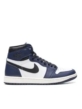 Nike | Shoes | Air Jordan Retro High Og Midnight Navy Black White Sail ...